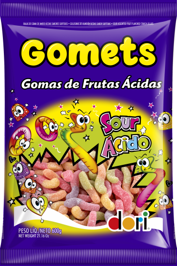 Deliket Frutas 16g | Dori Alimentos S.A.