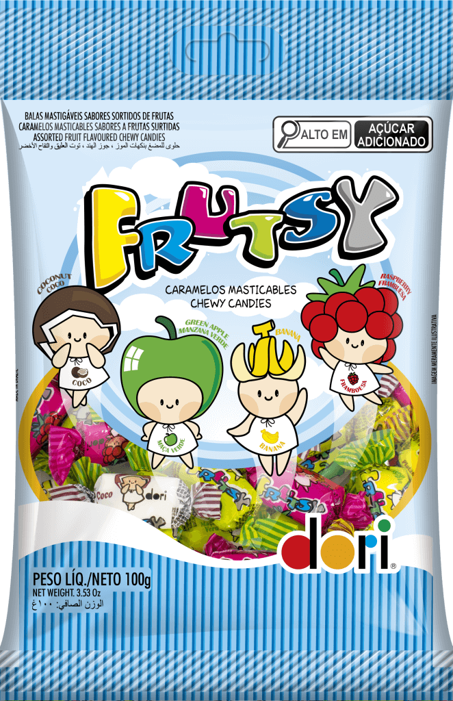 Bala Hortelã Mint Recheada 100g | Dori Alimentos S.A.