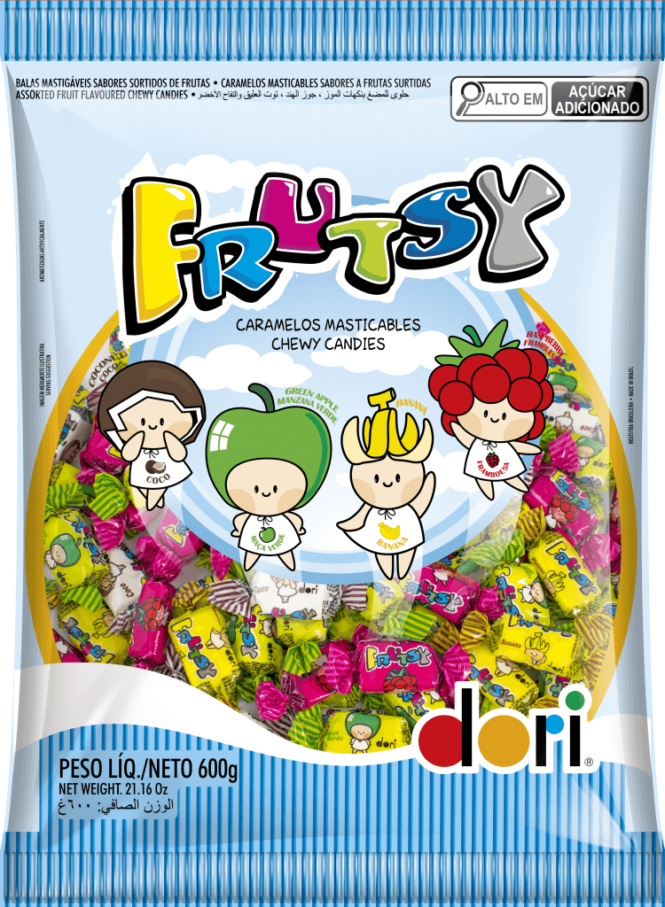 Deliket Frutas 16g | Dori Alimentos S.A.