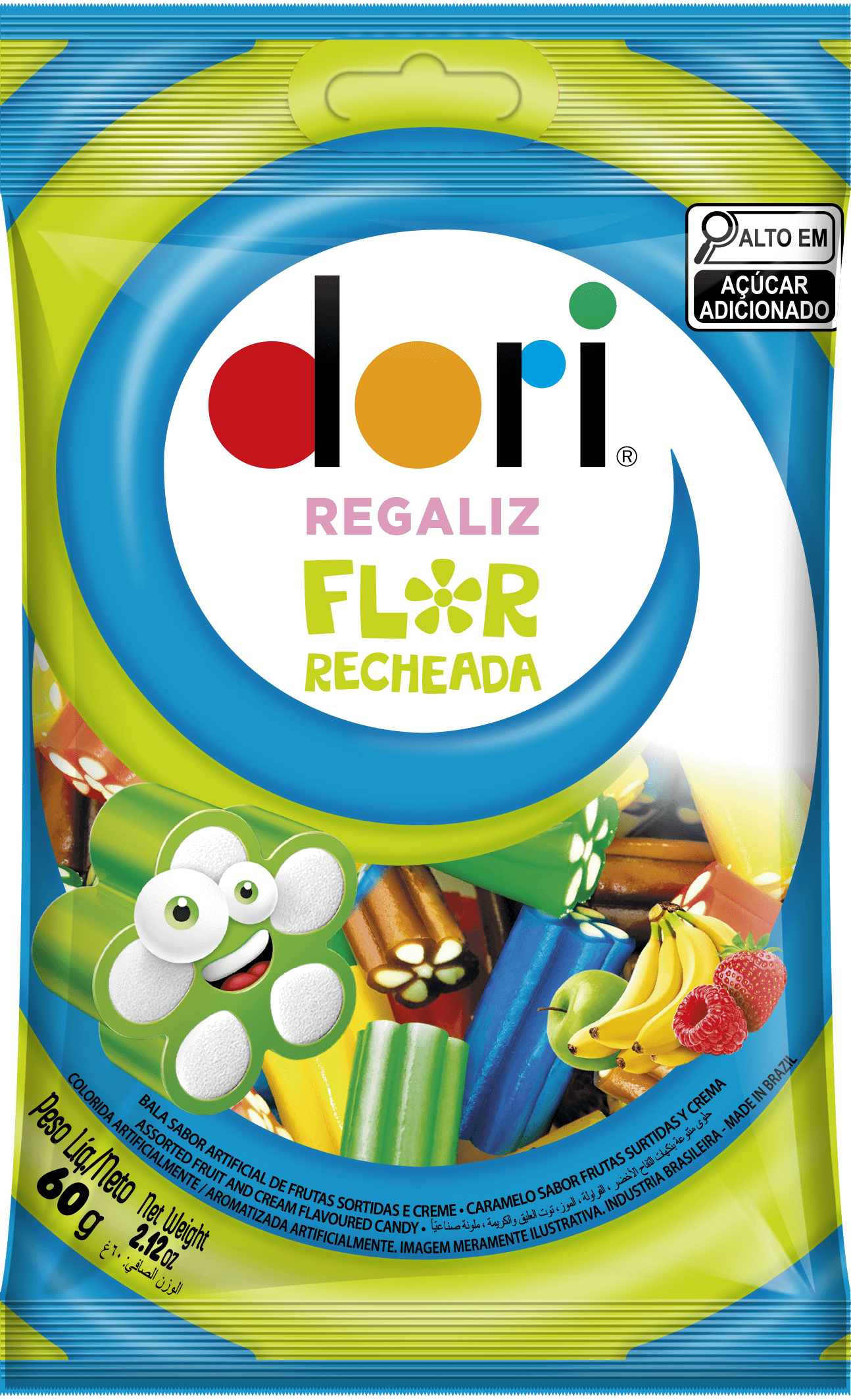 Dori Regaliz Flor 60g | Dori Alimentos S.A.
