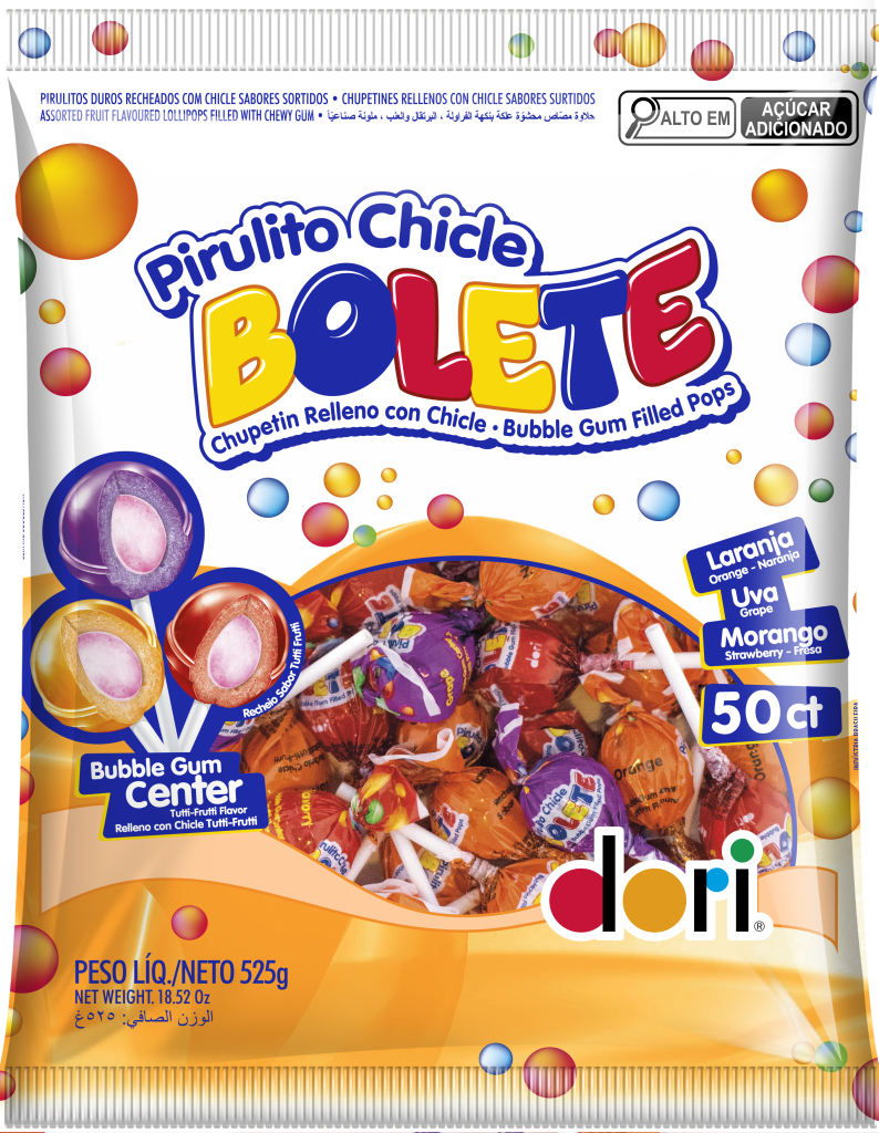 Deliket Frutas 16g | Dori Alimentos S.A.