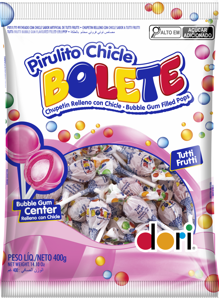 Deliket Frutas 16g | Dori Alimentos S.A.
