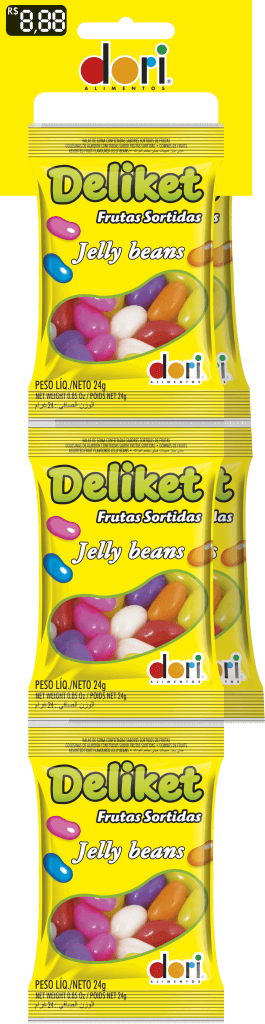 Deliket Ácido Confeitado 700g | Dori Alimentos S.A.