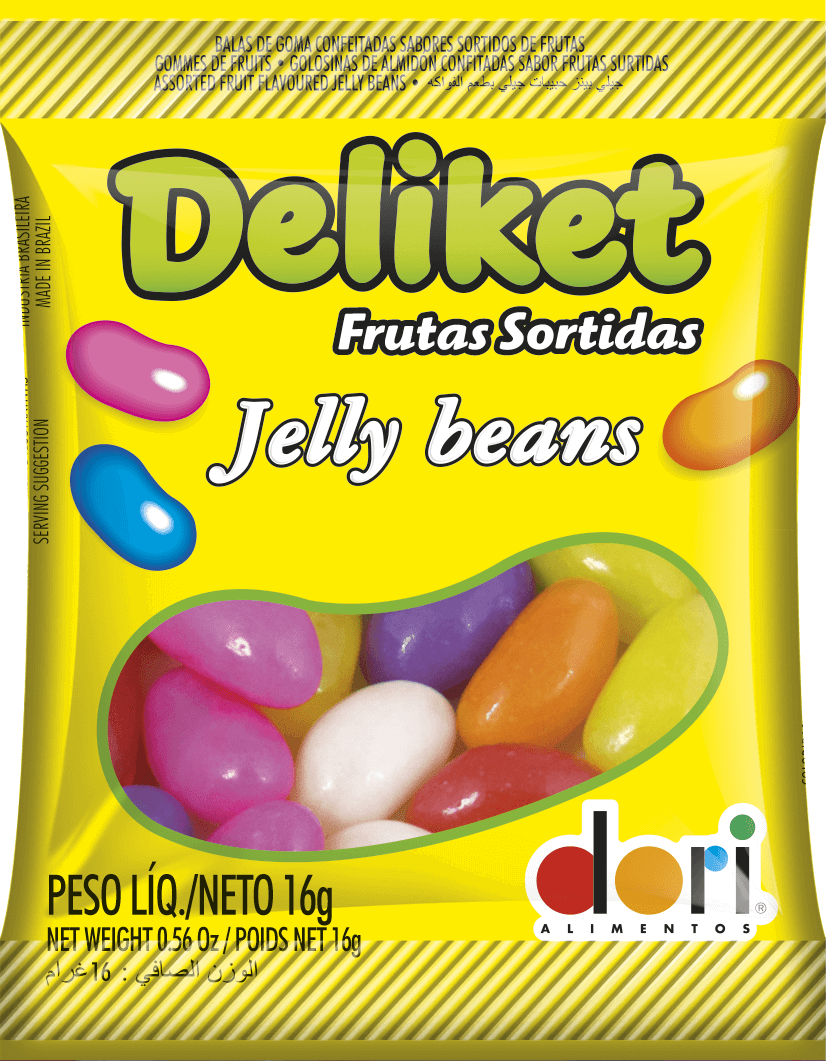 Deliket Frutas 16g | Dori Alimentos S.A.