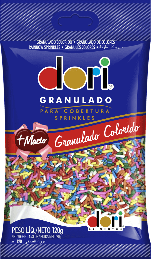 Dori Granulado Colorido 120g | Dori Alimentos S.A.