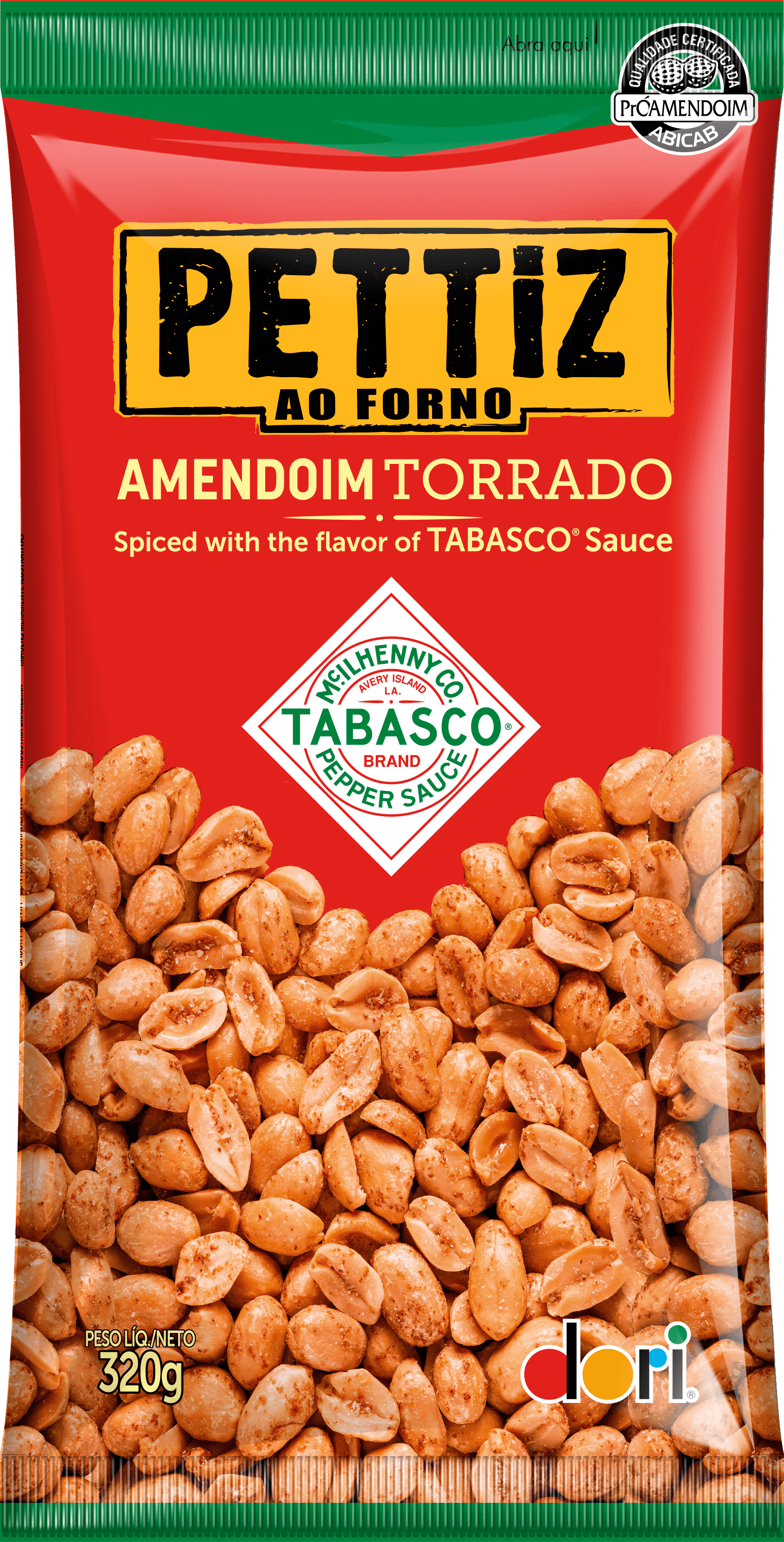 Pettiz Tabasco 320g | Dori Alimentos S.A.