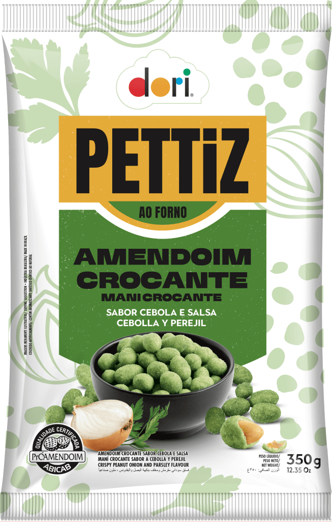 Pettiz Amendoim Crocante Cebola e Salsa 350g | Dori Alimentos S.A.