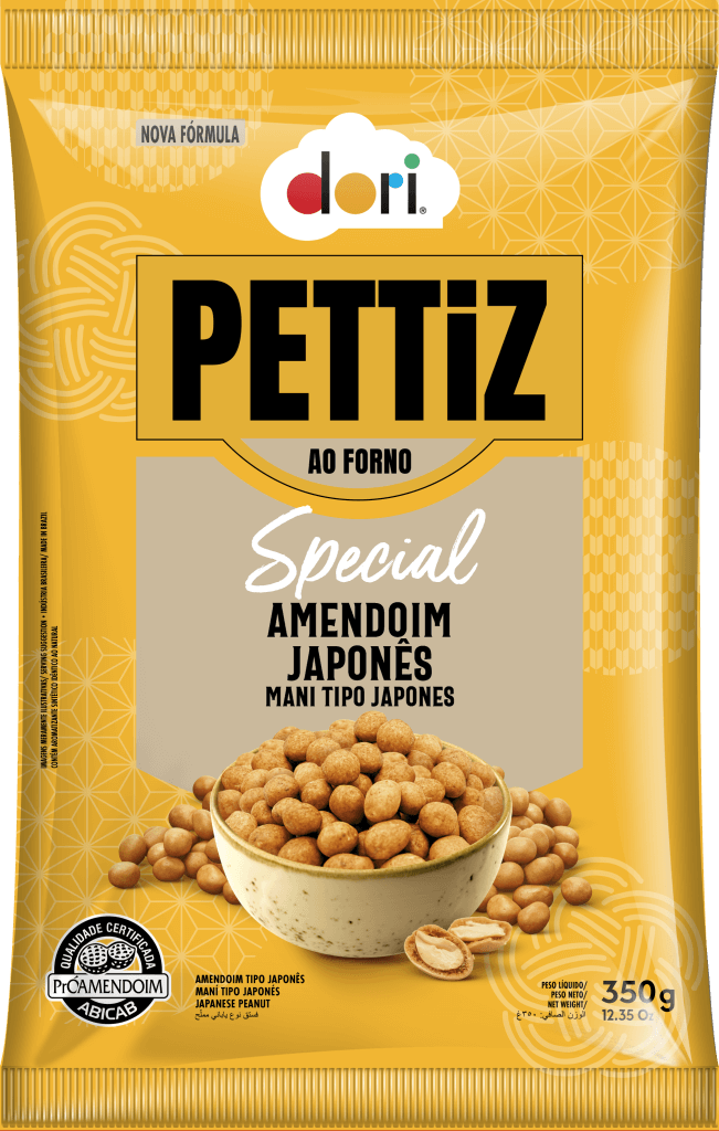 Pettiz Special Amendoim Japonês 350g | Dori Alimentos S.A.