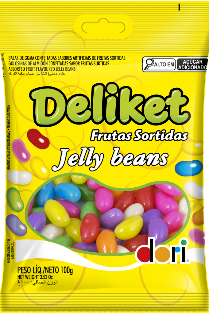 Deliket Frutas 100g | Dori Alimentos S.A.