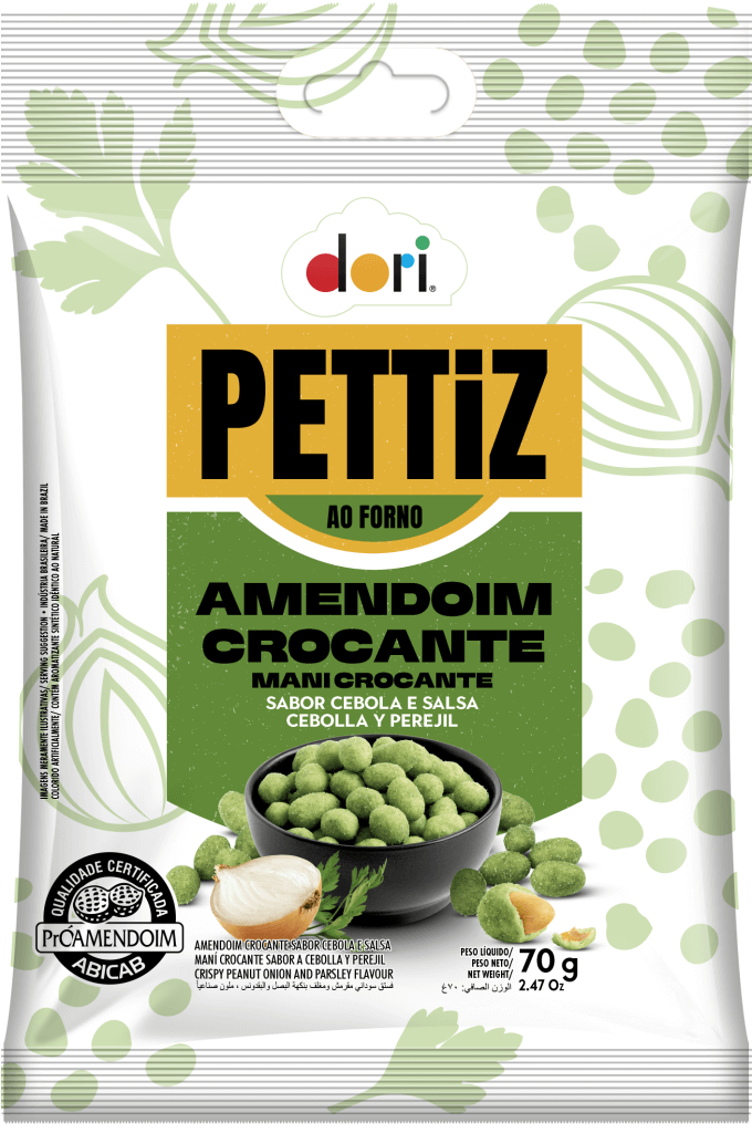 Pettiz Ovinhos de Amendoim 120g | Dori Alimentos S.A.