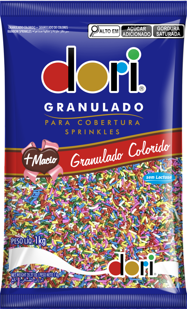 Dori Granulado Colorido 1kg | Dori Alimentos S.A.