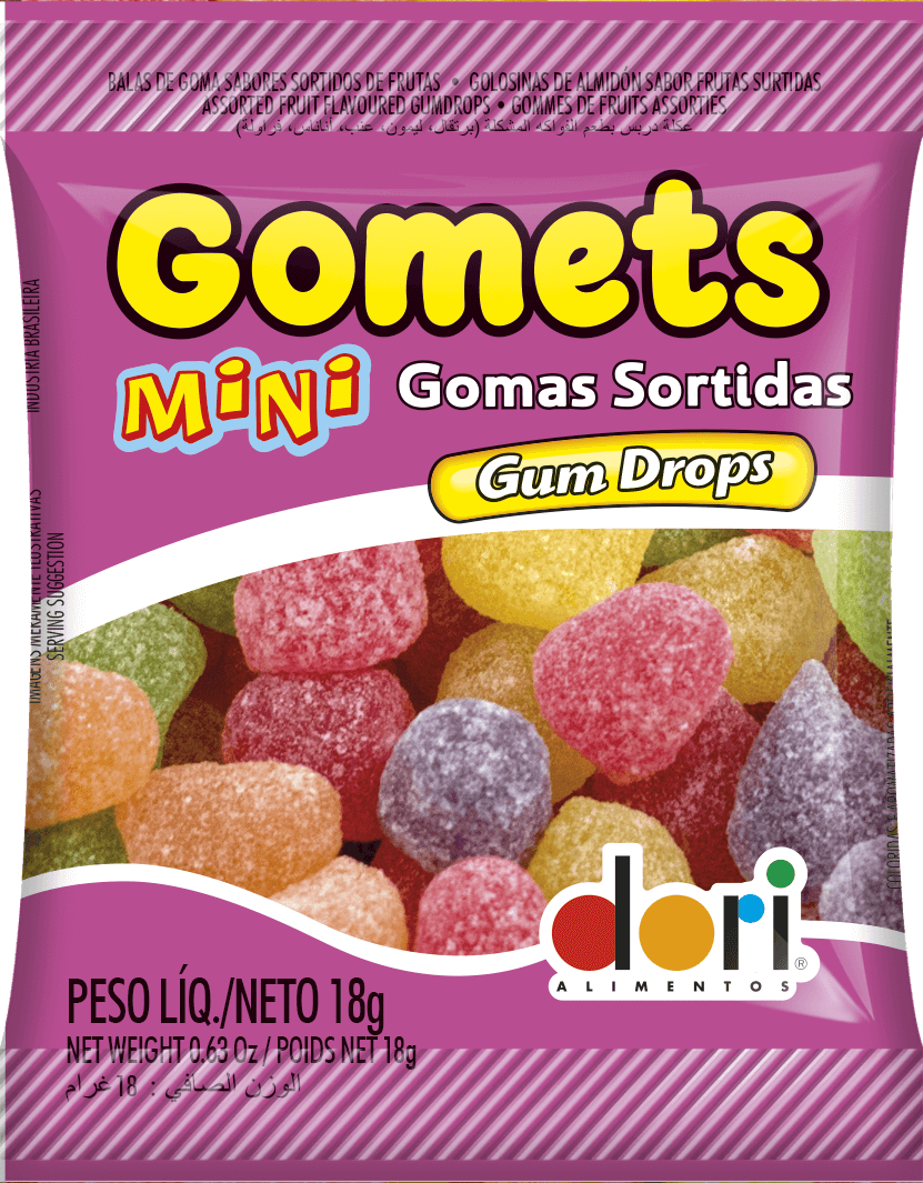 Mini Goma Sino 18g | Dori Alimentos S.A.