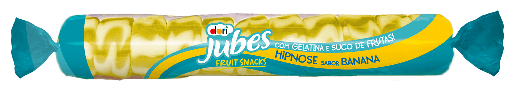 Jubes Fruit Snacks Hipnose Morango 48g | Dori Alimentos S.A.