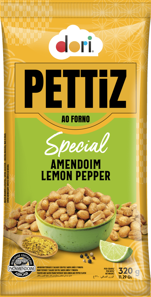Pettiz Special Lemon Pepper 320g | Dori Alimentos S.A.
